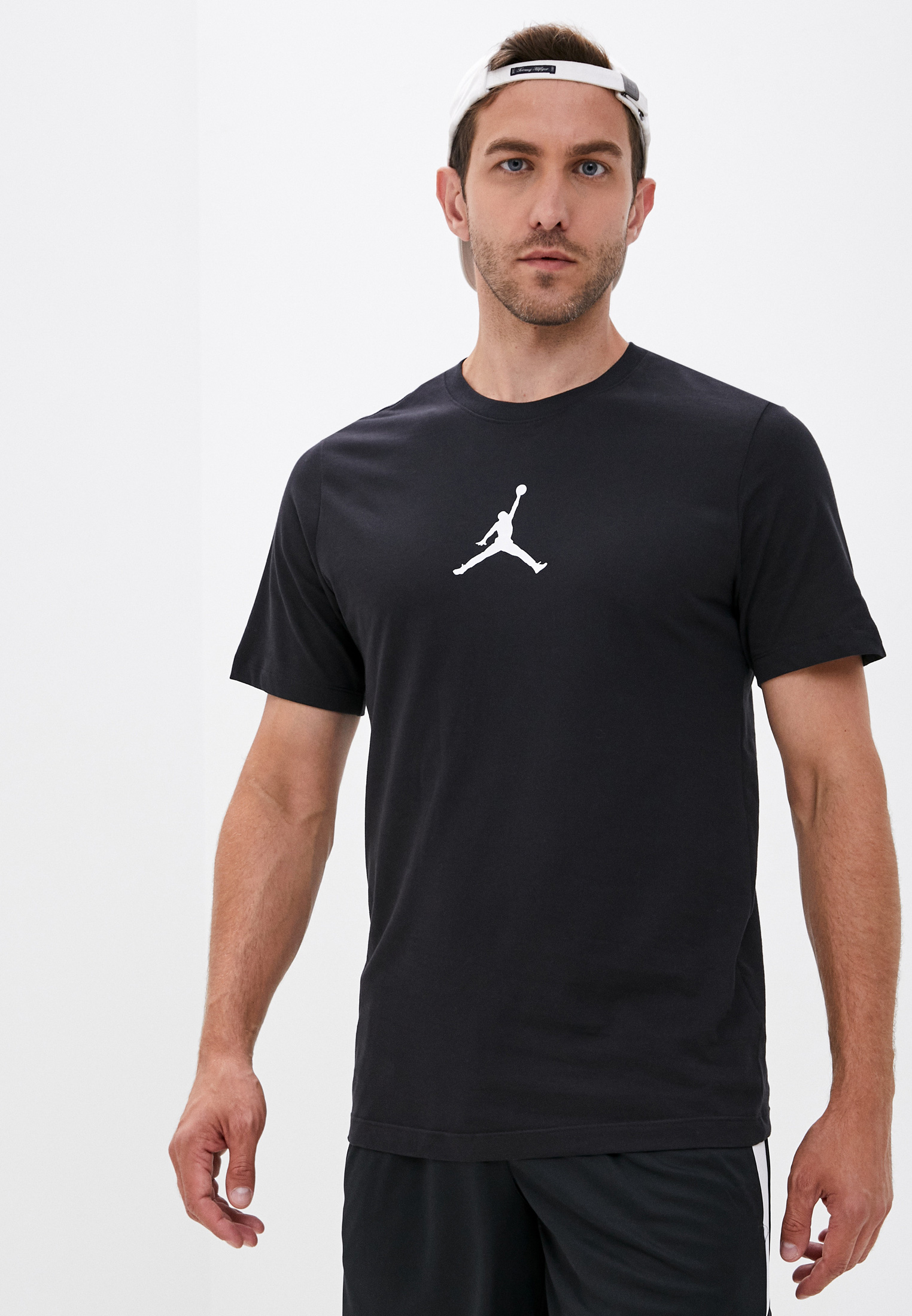 Футболка Jordan Jordan Jumpman Men's T-Shirt, цвет: черный ...