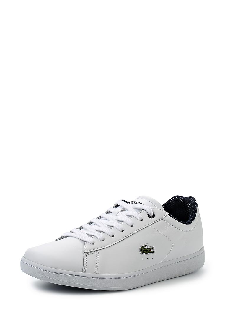 Кеды Lacoste, цвет: белый, LA038AWHSE81 — купить в интернет-магазине Lamoda