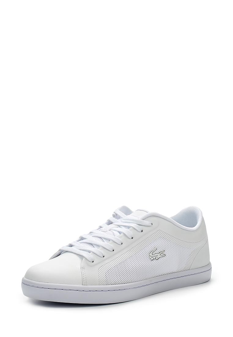 Кеды Lacoste, цвет: белый, LA038AWHSF22 — купить в интернет-магазине Lamoda