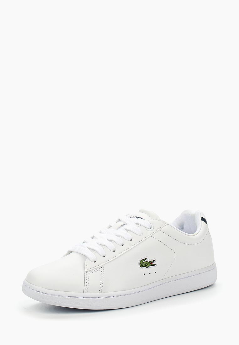 Кеды Lacoste, цвет: белый, LA038AWKYX99 — купить в интернет-магазине Lamoda