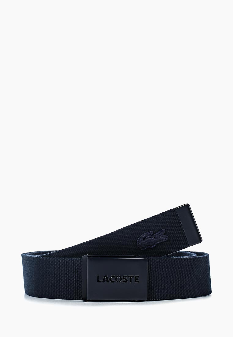 Ремень Lacoste, цвет: синий, LA038DURAG30 — купить в интернет-магазине ...