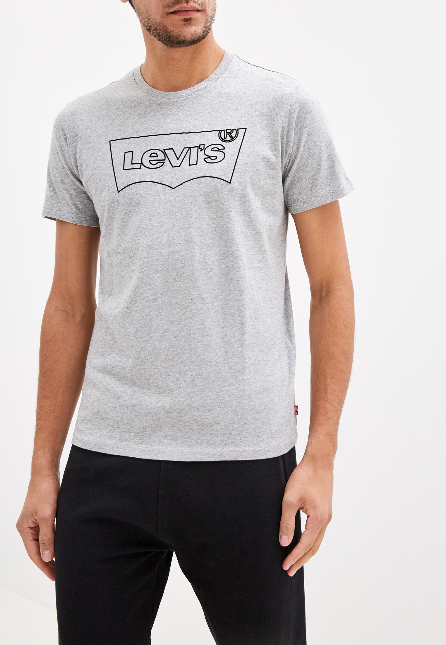 Футболка Levi's®, цвет: серый, LE306EMGAXV6 — купить в интернет ...