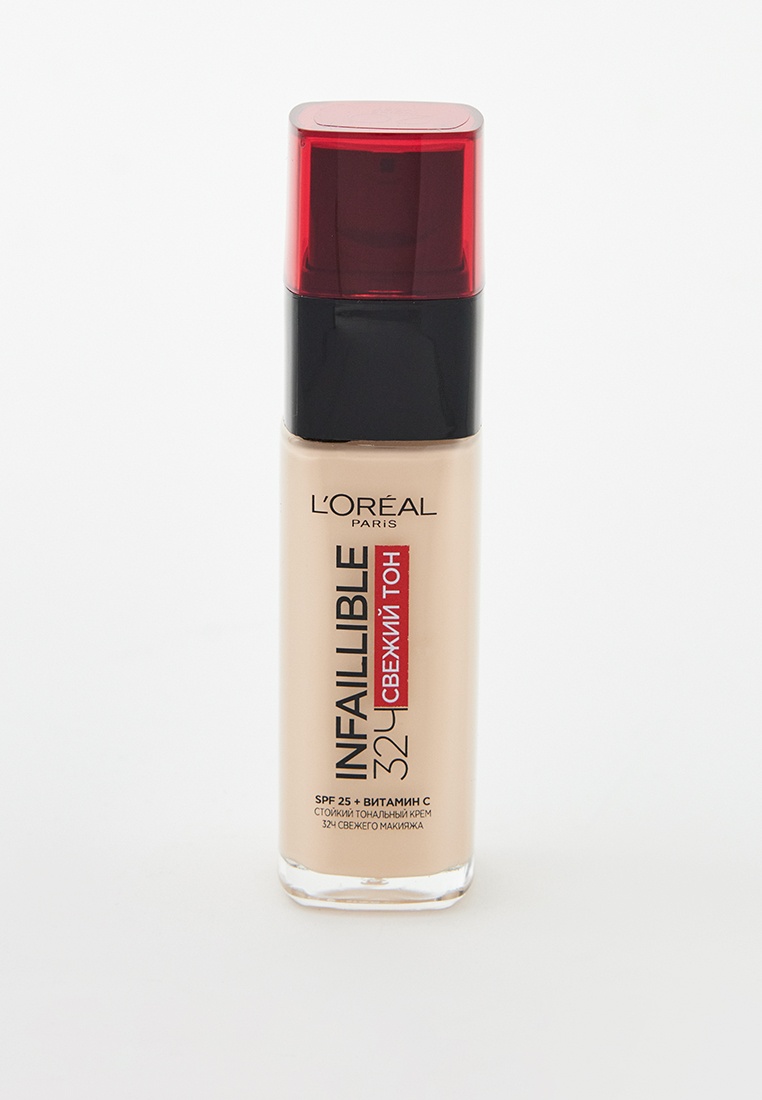 Тональный крем L'Oreal Paris с сатиновым финишем, цвет: бежевый ...