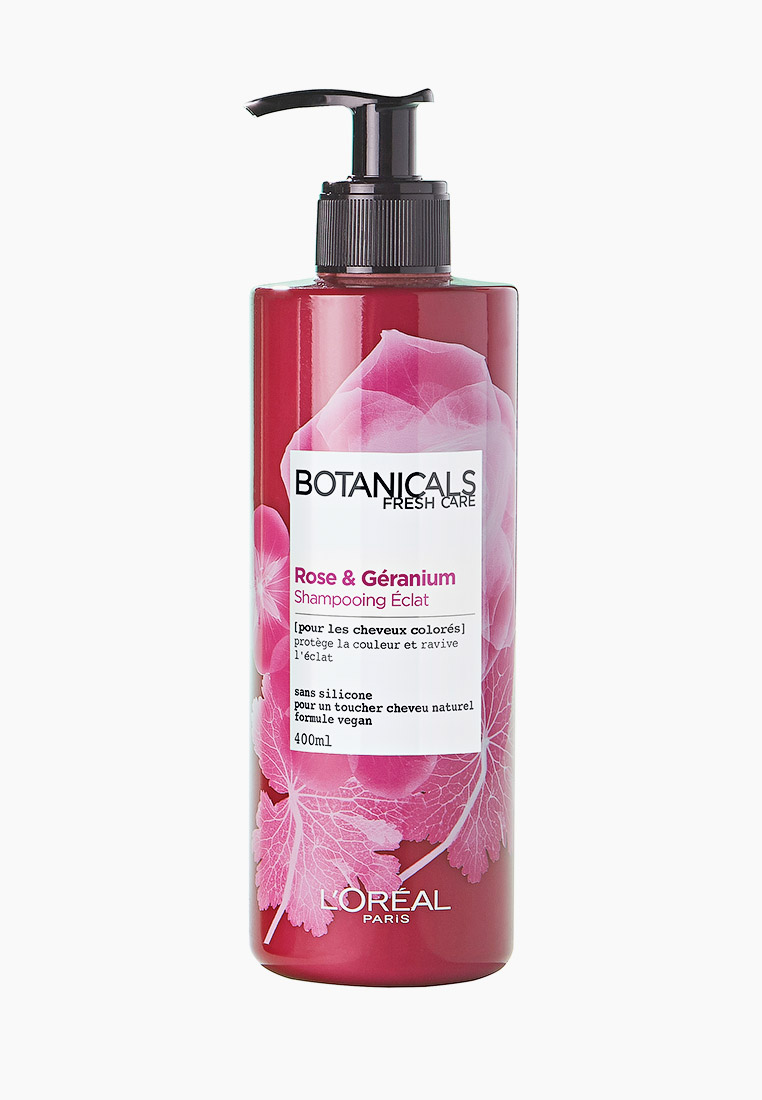 Шампунь L'Oreal Paris "Botanicals Герань", для окрашенных и тусклых ...