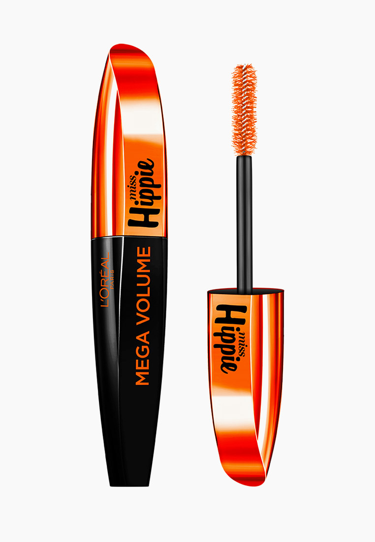 Тушь для ресниц L'Oreal Paris Мега Объем Мисс Хиппи, Для мегаобъема ...