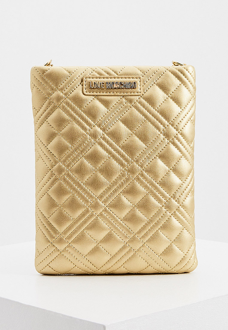 Сумка Love Moschino, цвет: золотой, LO416BWMBQY6 — купить в интернет ...