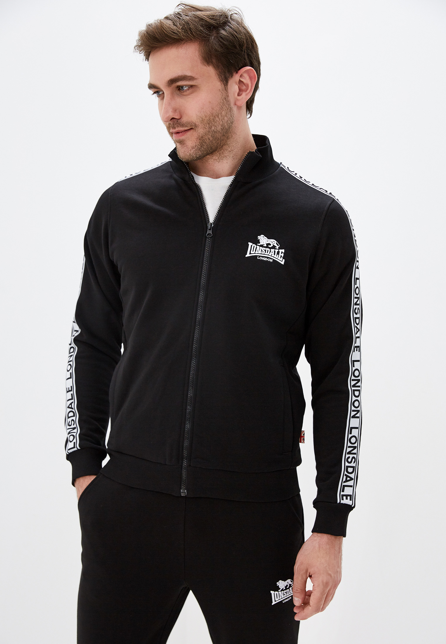 Олимпийка Lonsdale, цвет: черный, LO789EMHVYT6 — купить в интернет ...