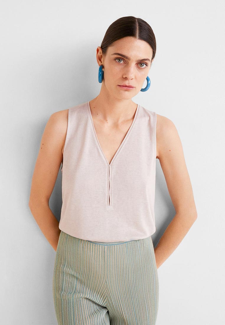 Топ Mango - LIA, цвет: серый, MA002EWFCMV4 — купить в интернет-магазине ...