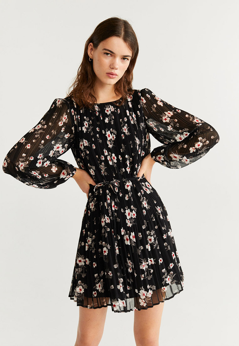 Платье Mango - MAURO, цвет: черный, MA002EWIPQU9 — купить в интернет ...