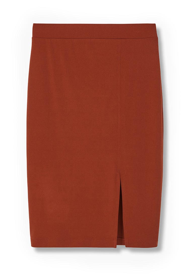 Юбка Mango - INDO, цвет: коричневый, MA002EWJPA39 — купить в интернет ...