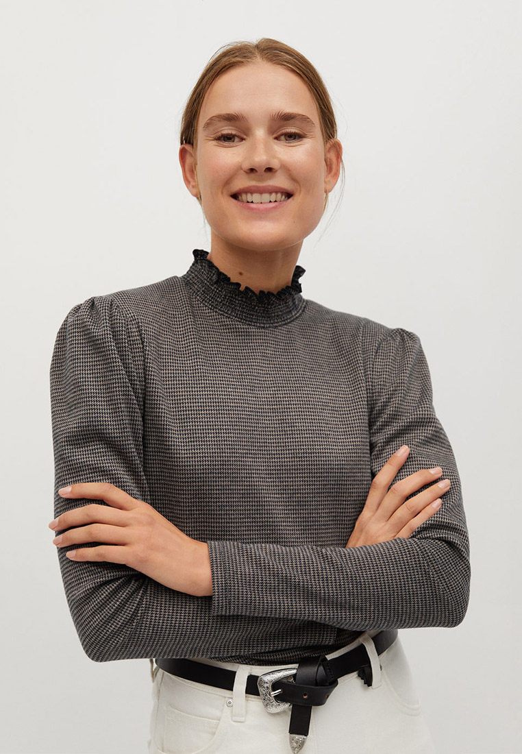 Блуза Mango - ANGELO, цвет: коричневый, MA002EWKSPB1 — купить в ...