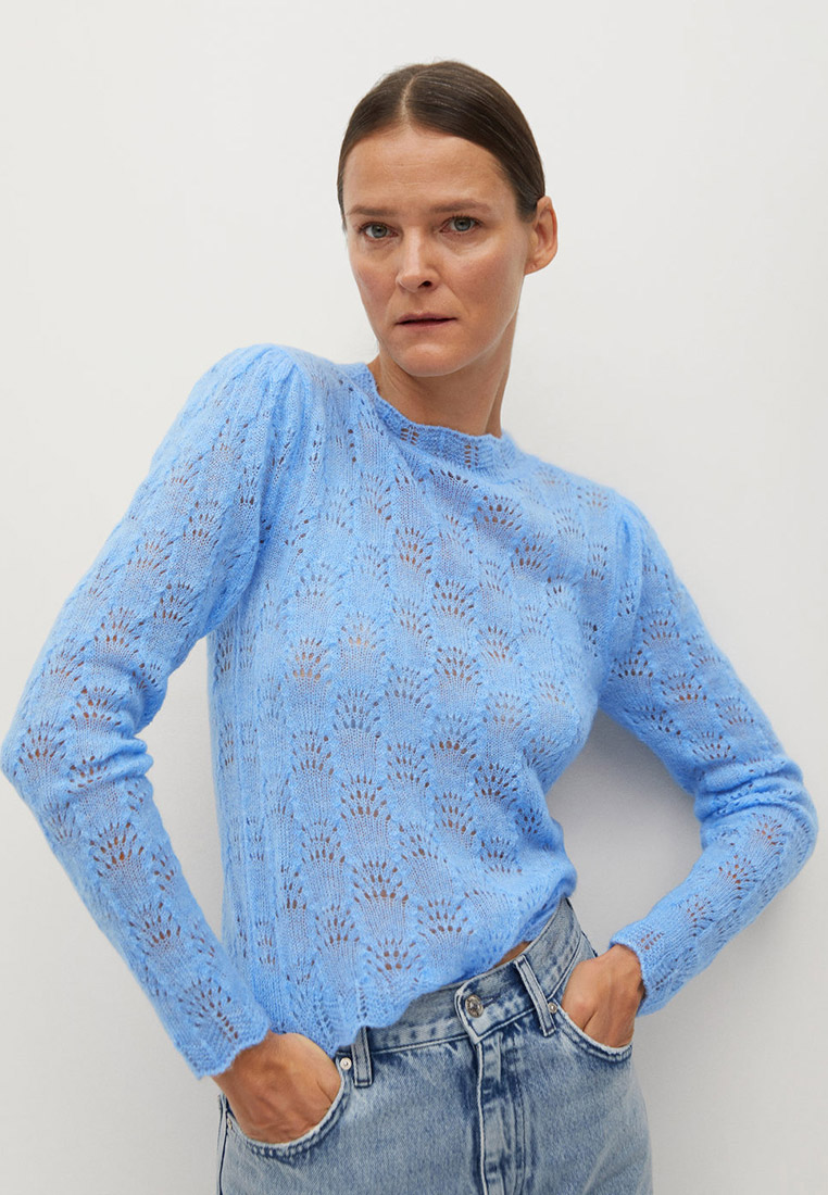 Джемпер Mango - CHERIE, цвет: синий, MA002EWLEIL9 — купить в интернет ...