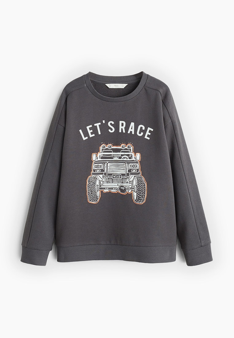 Свитшот Mango Kids - ALBERT, цвет: серый, MA018EBIIPL1 — купить в ...