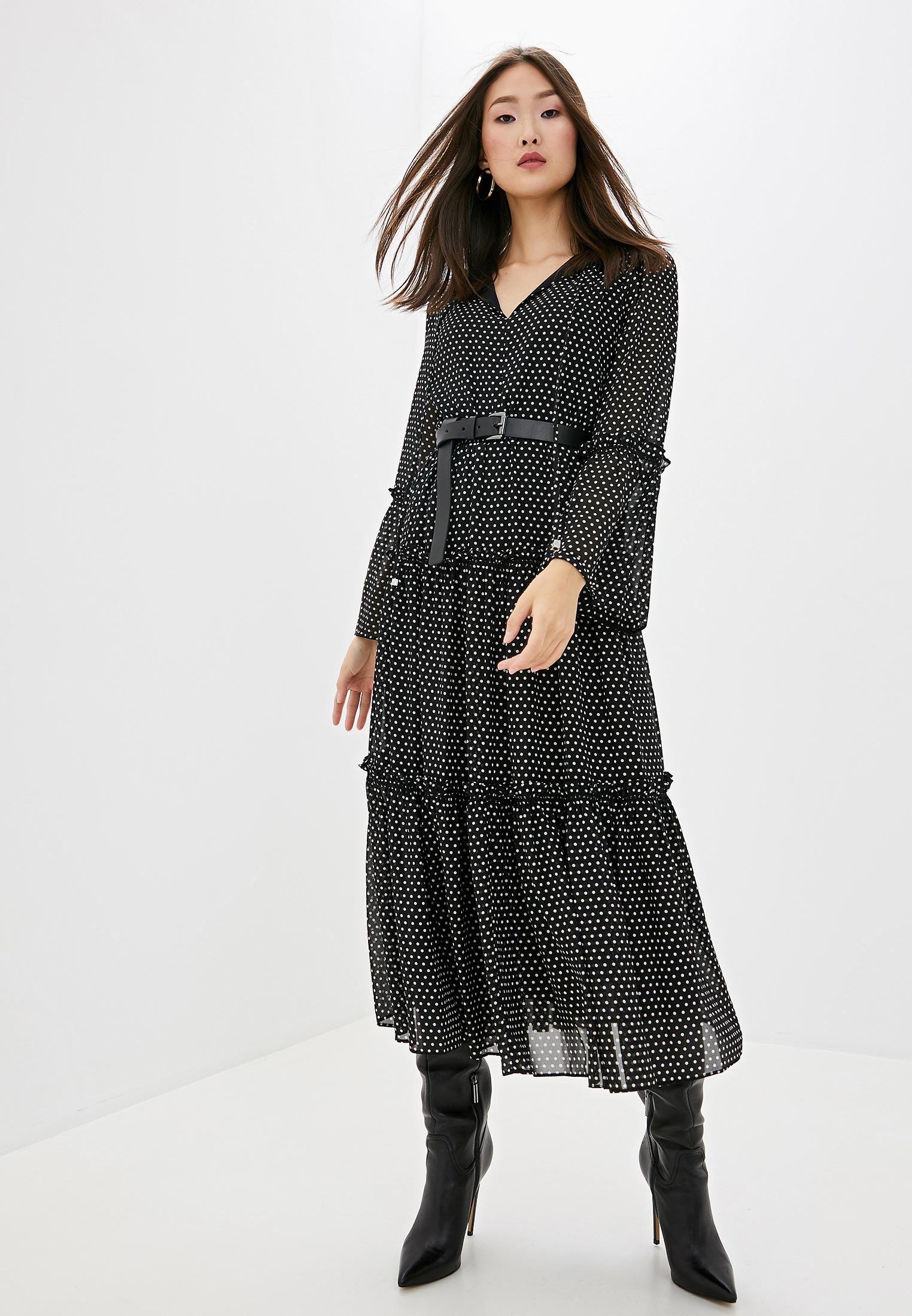 Платье Michael Michael Kors, цвет: черный, MI048EWFREW7 — купить в ...
