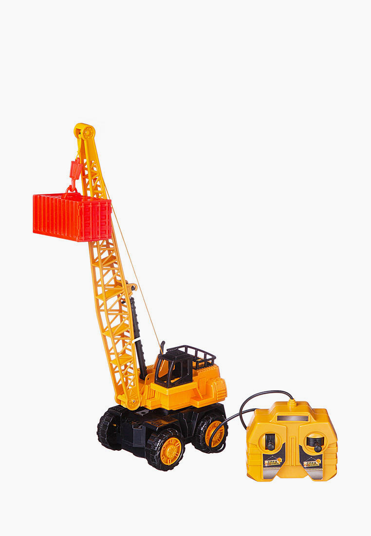 Игрушка Abtoys Подъемный кран на проводе 1:50 с реалистичными функциями ...
