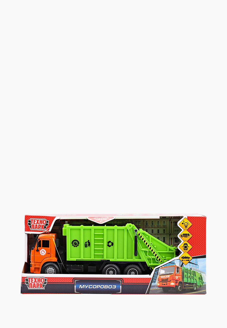 Игрушка Технопарк Мусоровоз, цвет: мультиколор, MP002XC011EW — купить в ...