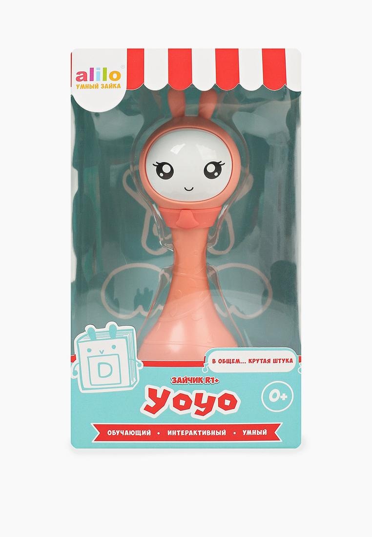 Игрушка развивающая Alilo Умный зайка R1+ Yoyo, цвет: оранжевый ...