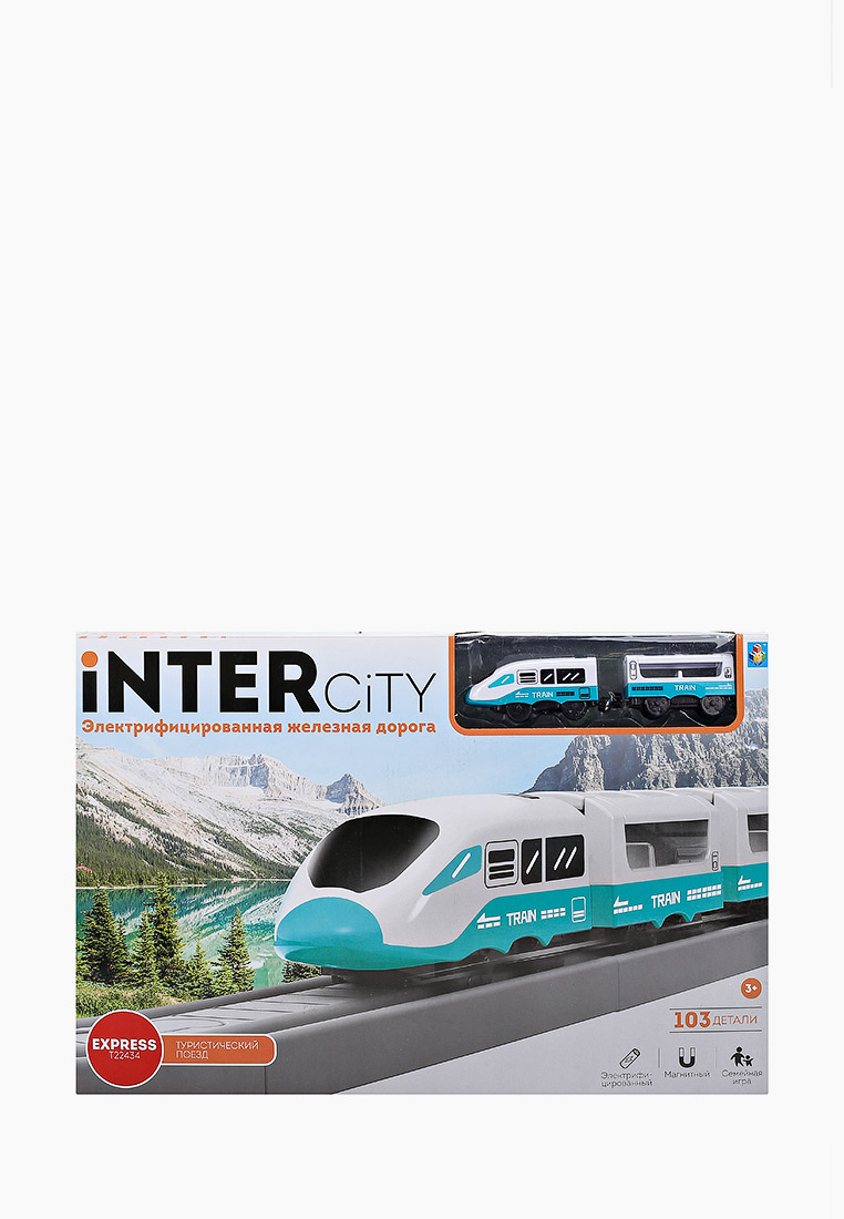 Набор игровой 1Toy 103 детали, цвет: мультиколор, MP002XC01875 — купить в интернет-магазине Lamoda