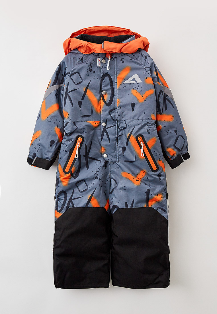 Комбинезон утепленный Oldos Изи, цвет: серый, MP002XC018R1 — купить в интернет-магазине Lamoda