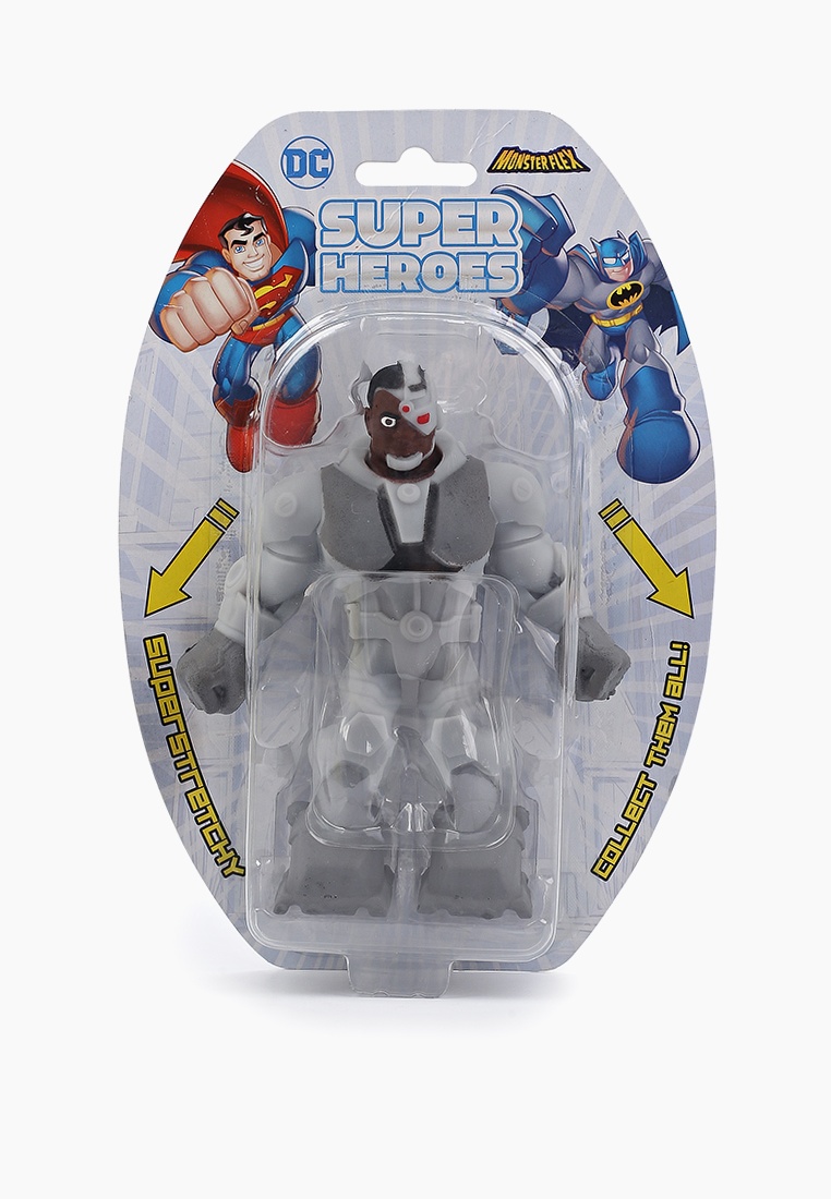 Фигурка 1Toy SUPER HEROES MONSTER FLEX CYBORG DC, цвет: серый ...