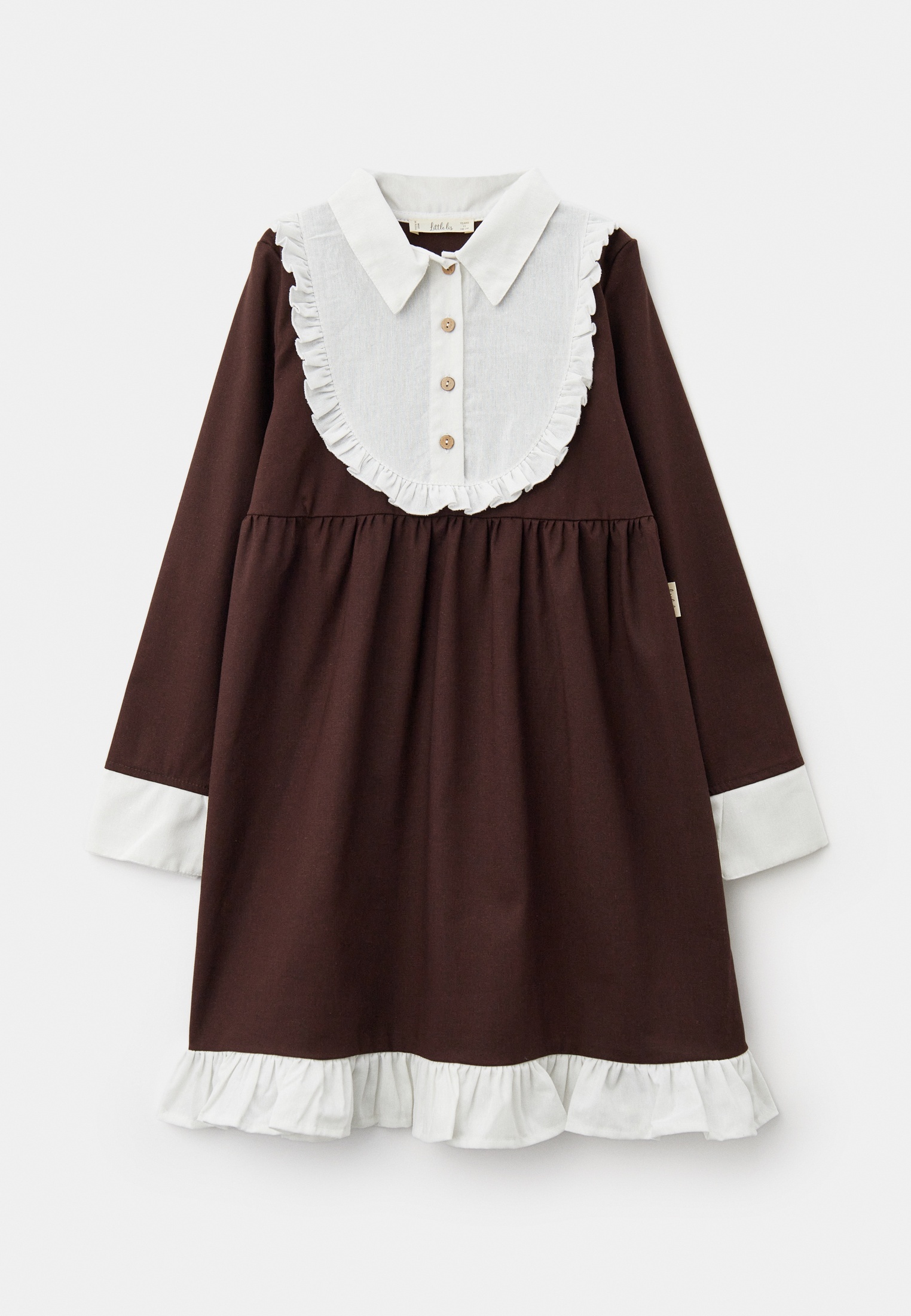 Платье Little Lis, цвет: коричневый, MP002XC01VRS — купить в интернет ...