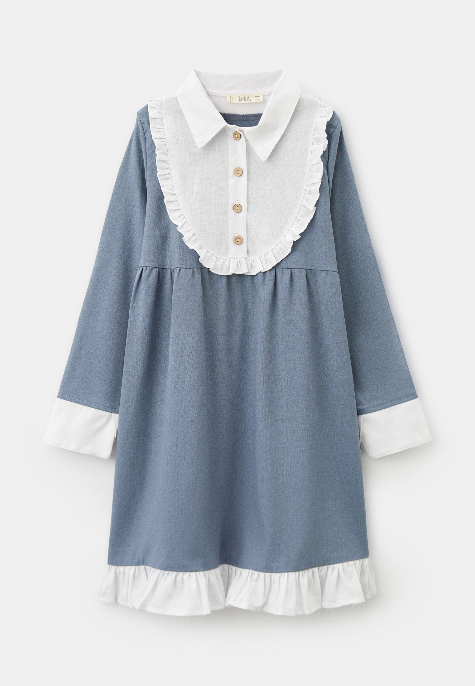Платье Little Lis, цвет: голубой, MP002XC01W8H — купить в интернет ...