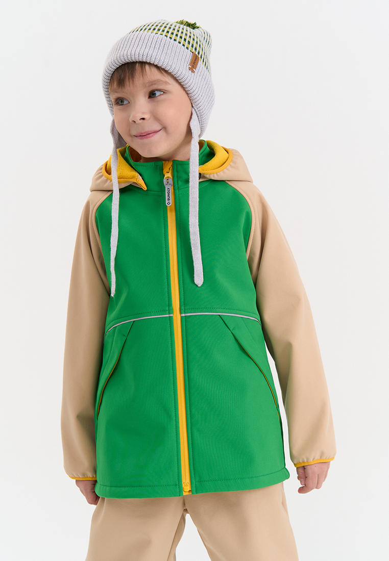 Куртка Bungly софтшелл, цвет: зеленый, MP002XC01XU7 — купить в интернет-магазине Lamoda