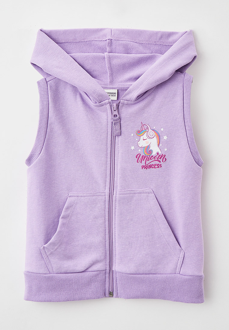 Жилет LC Waikiki Kids, цвет: фиолетовый, MP002XG031FE — купить в ...
