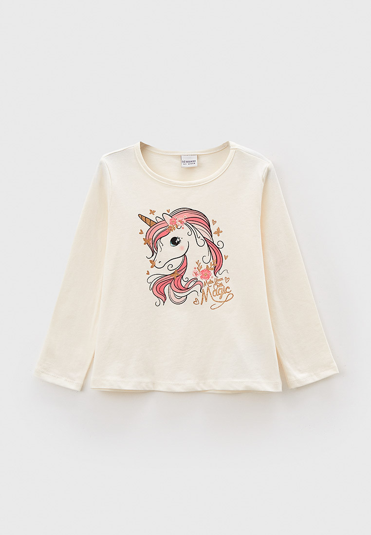 Лонгслив LC Waikiki Kids, цвет: бежевый, MP002XG031JU — купить в ...