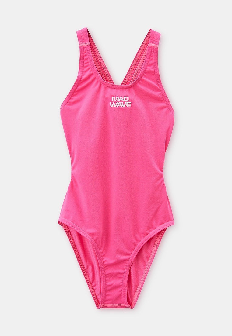 Купальник MadWave Lada lining junior PBT, цвет: розовый, MP002XG039KL ...