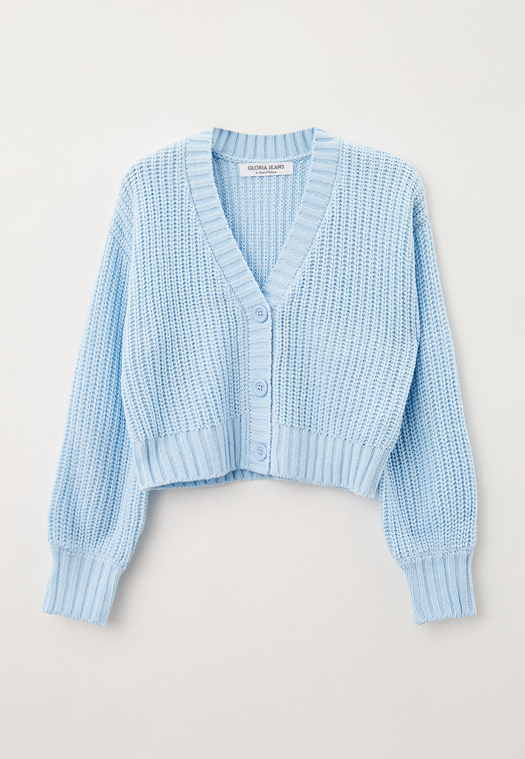 Кардиган Gloria Jeans, цвет: голубой, MP002XG03DAF — купить в интернет ...