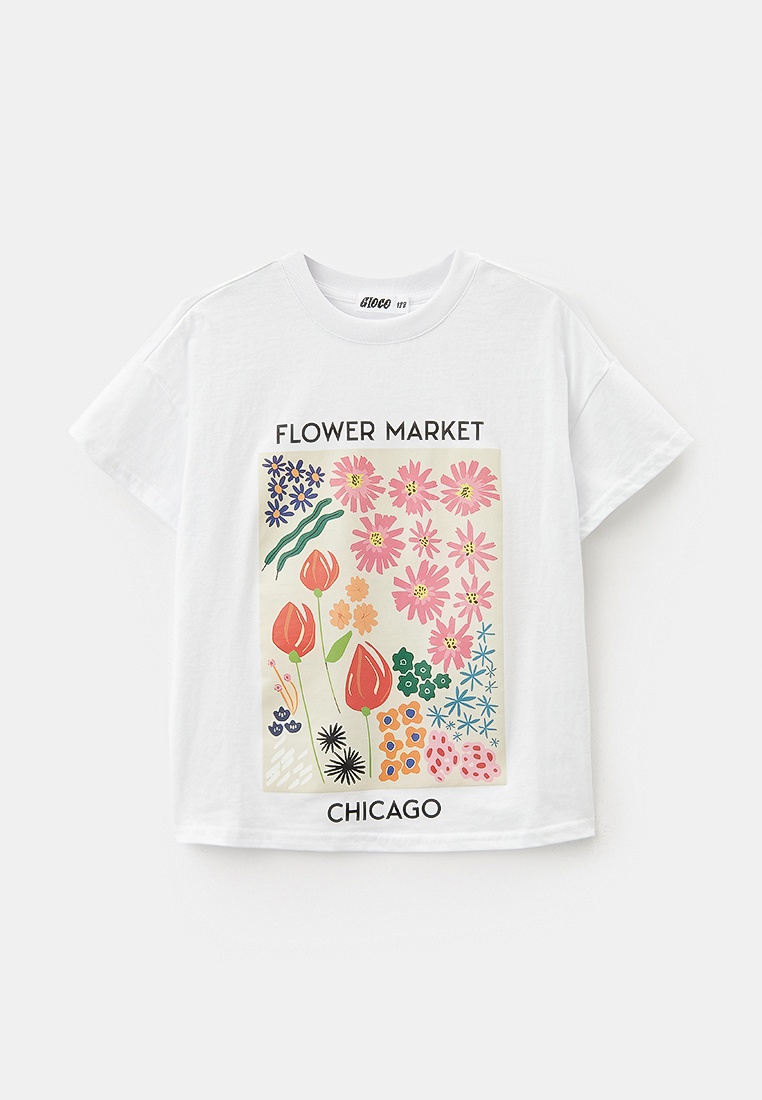 Футболка Gioco, цвет: белый, MP002XG03T3U — купить в интернет-магазине ...