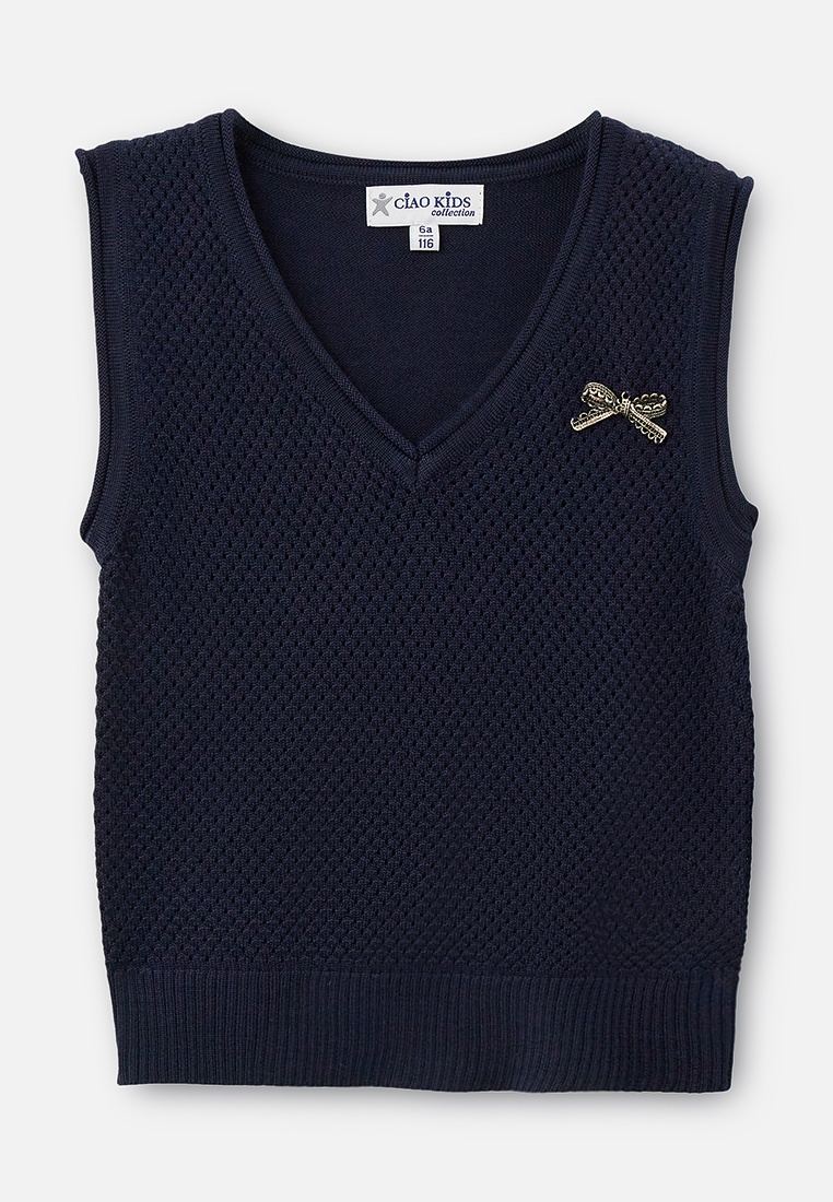 Жилет Ciao Kids Collection, цвет: синий, MP002XG04395 — купить в ...