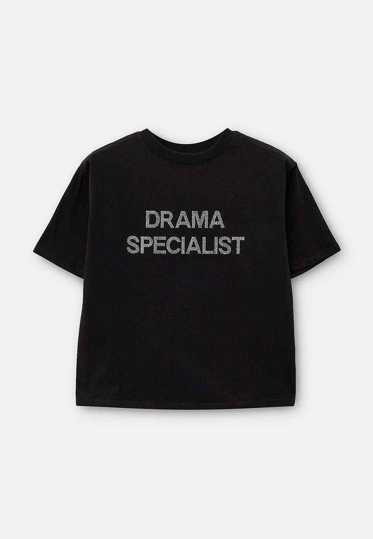 Футболка O'STIN, цвет: черный, MP002XG0441I — купить в интернет ...