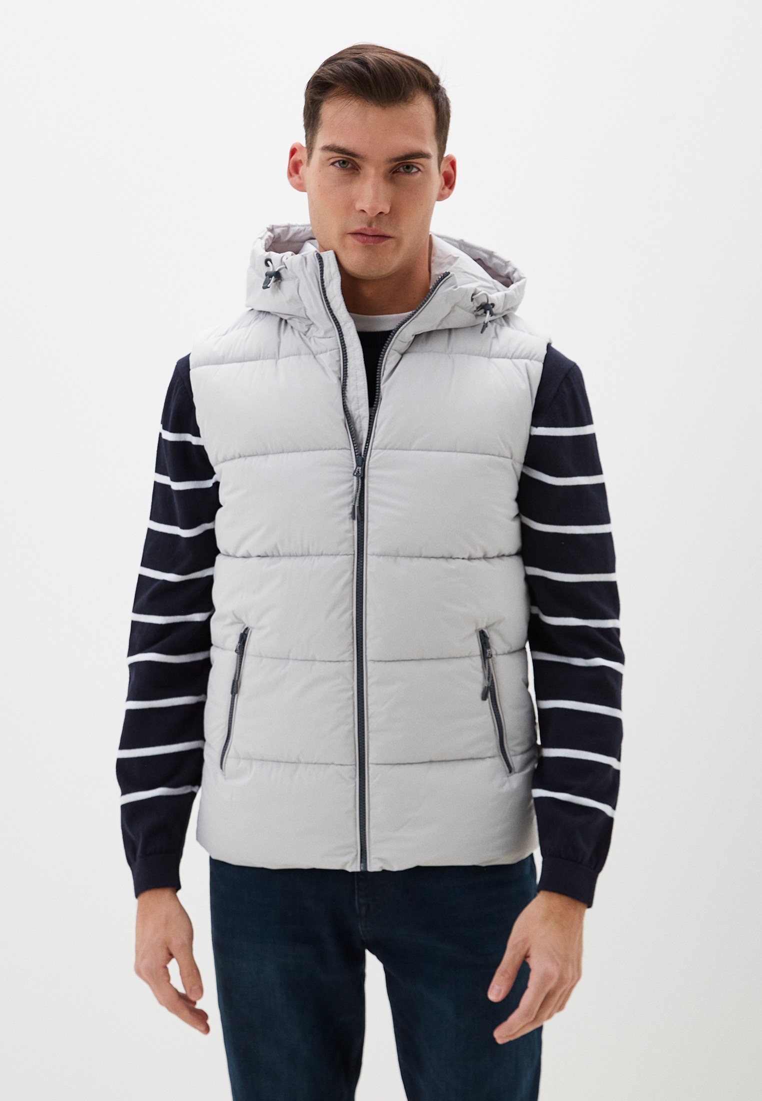 Жилет утепленный Mavi VEST, цвет: серый, MP002XM0028N — купить в ...