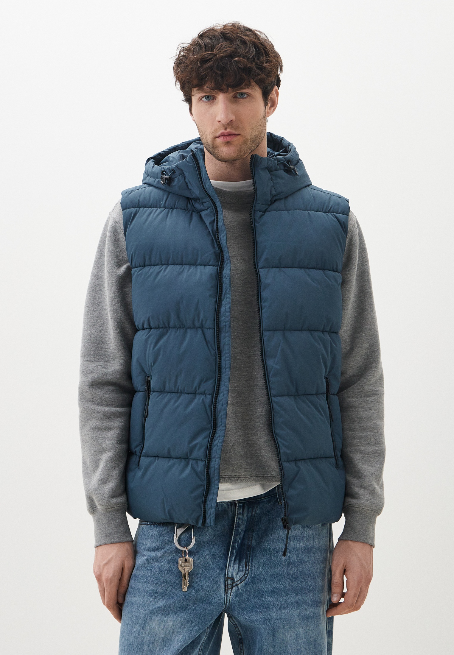 Жилет утепленный Mavi VEST, цвет: синий, MP002XM0028O — купить в ...
