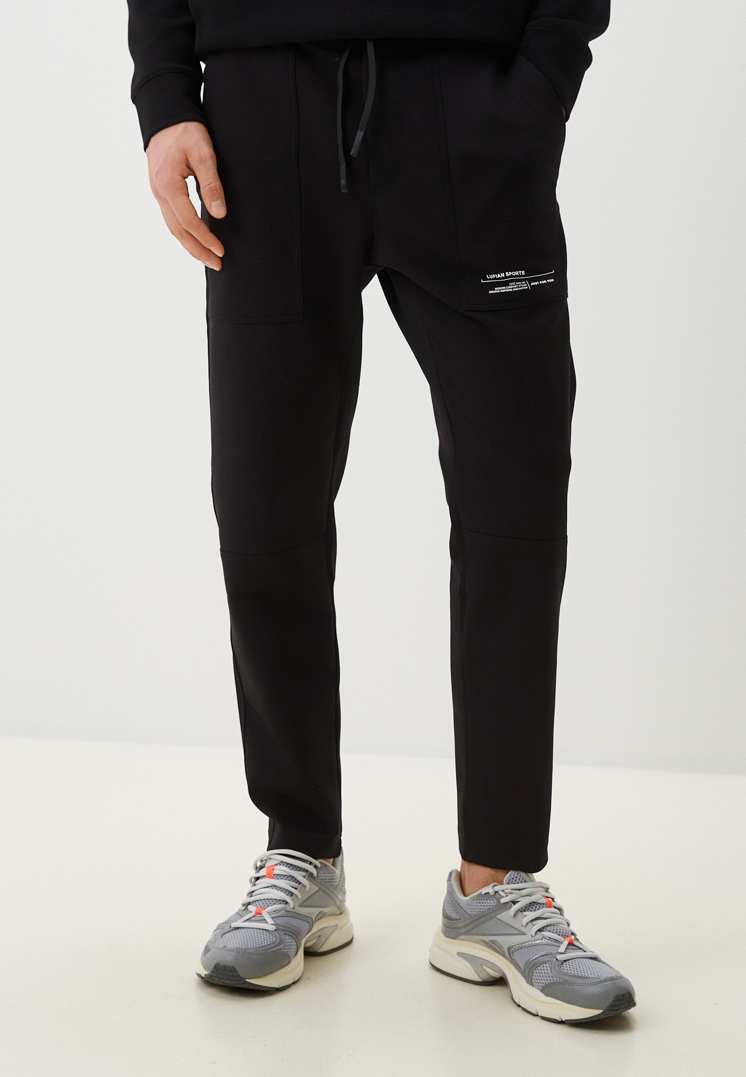 Брюки спортивные Lufian, цвет: черный, MP002XM004LL — купить в интернет-магазине Lamoda