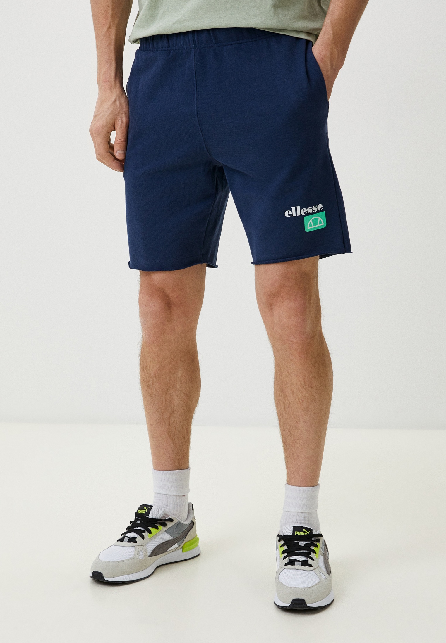 Шорты спортивные Ellesse, цвет: синий, MP002XM007LG — купить в интернет ...