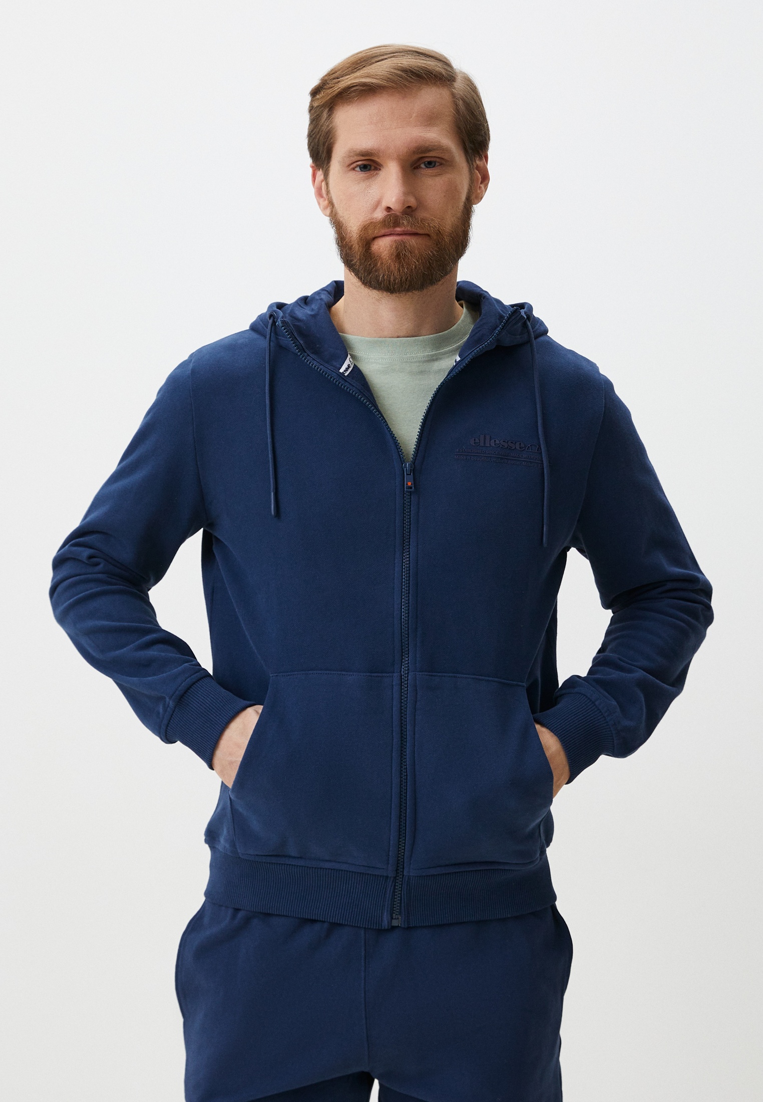 Толстовка Ellesse, цвет: синий, MP002XM007LJ — купить в интернет ...