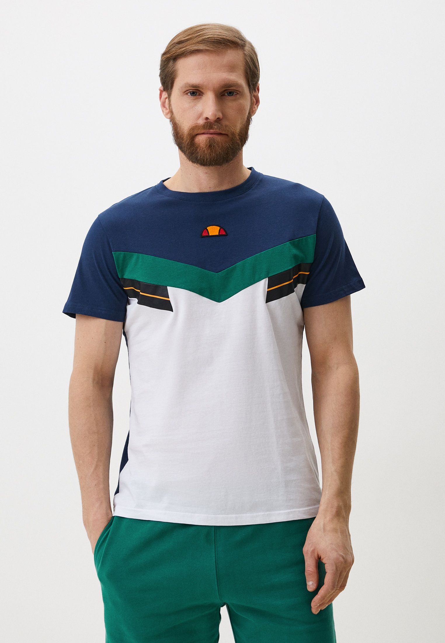 Футболка Ellesse, цвет: синий, MP002XM007LS — купить в интернет ...