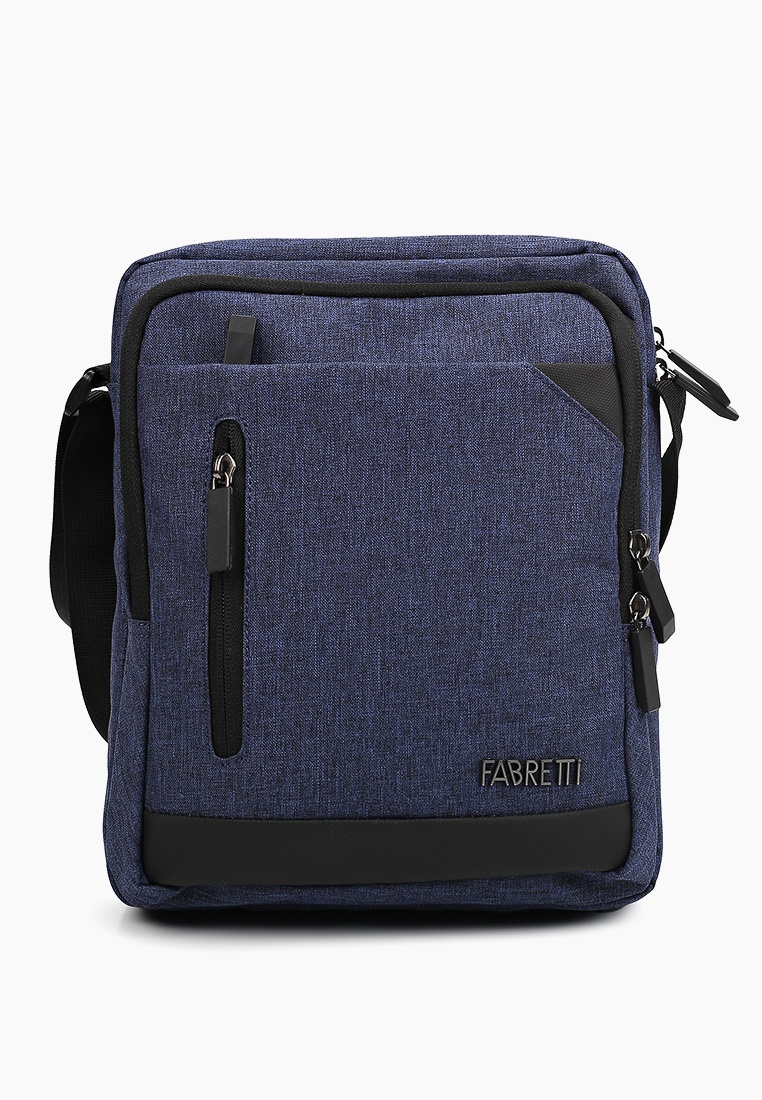 Сумка Fabretti, цвет: синий, MP002XM008IH — купить в интернет-магазине Lamoda