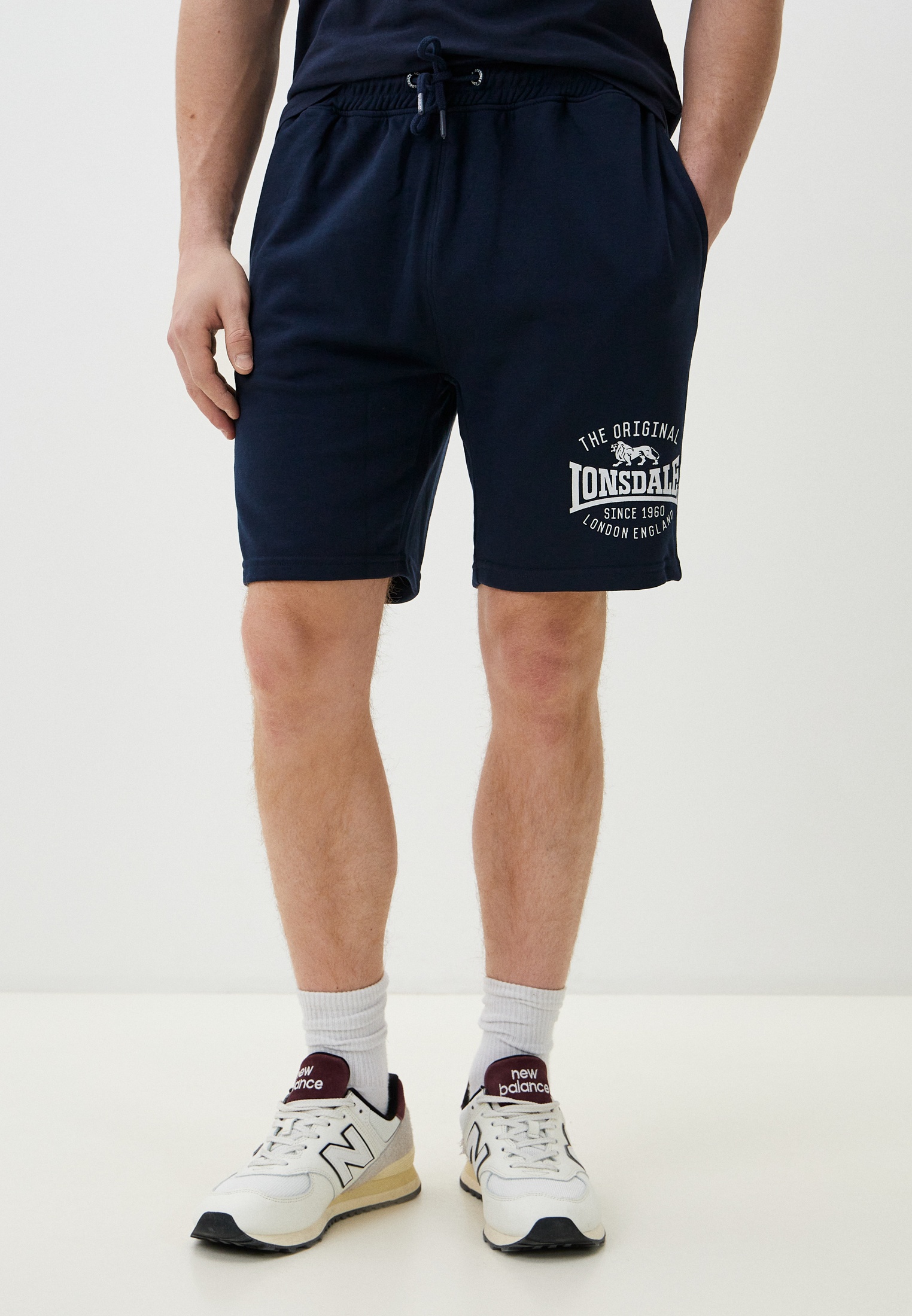 Шорты спортивные Lonsdale, цвет: синий, MP002XM008YO — купить в ...