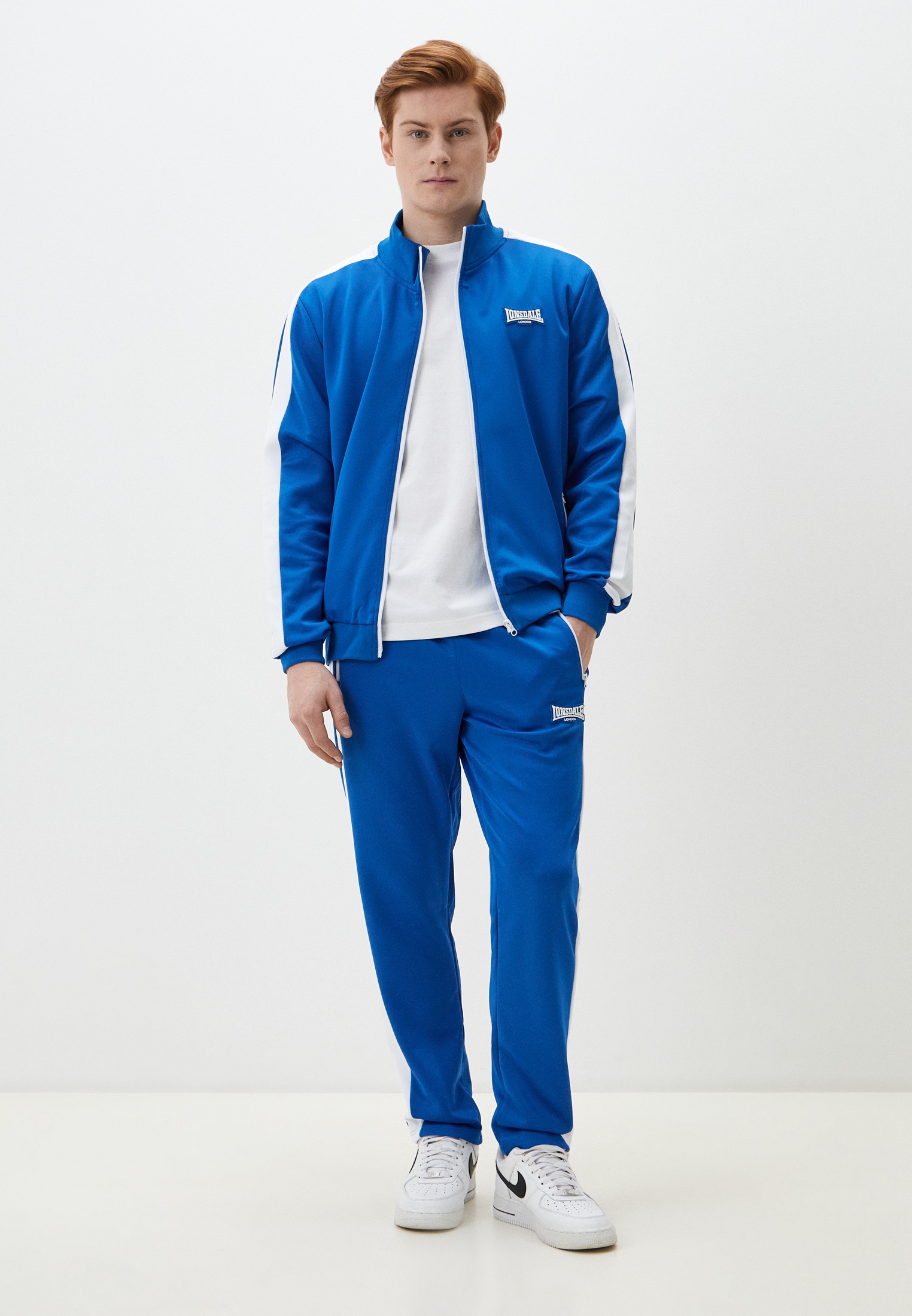 Костюм спортивный Lonsdale, цвет: синий, MP002XM0093Q — купить в ...