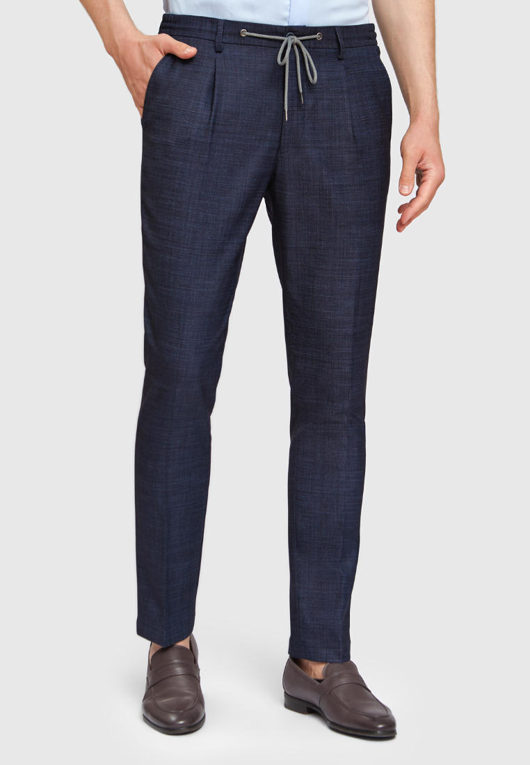 Брюки Kanzler Slim fit, цвет: синий, MP002XM00DGG — купить в интернет ...