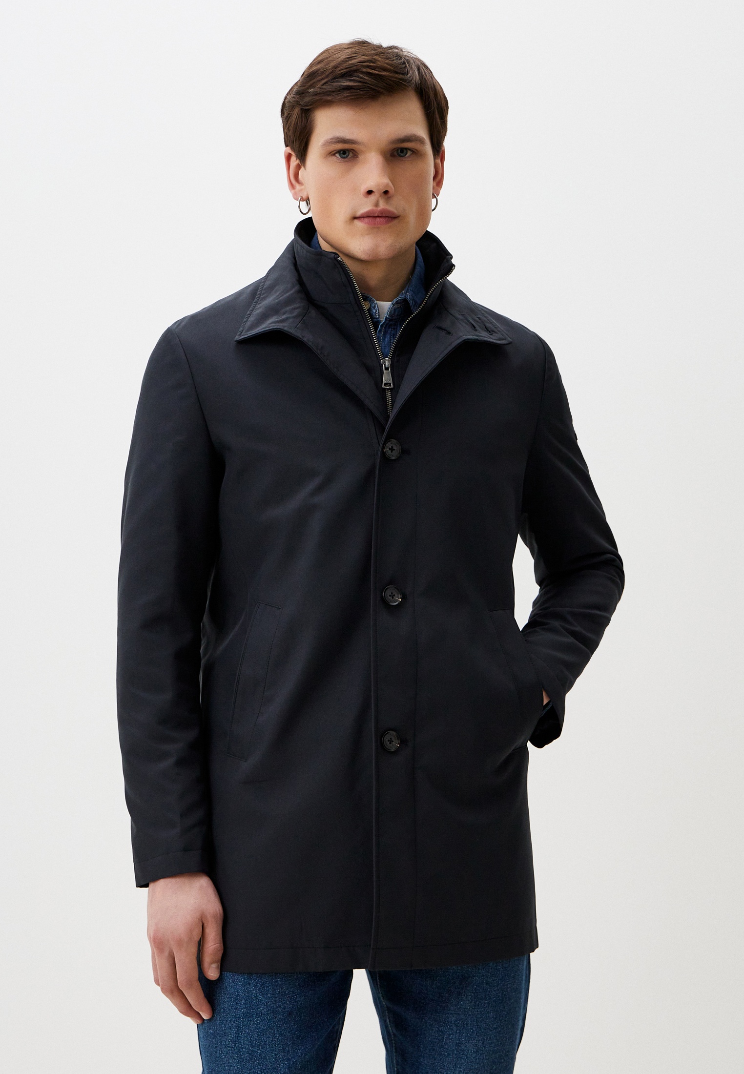 Плащ Al Franco, цвет: синий, MP002XM00DRG — купить в интернет-магазине ...