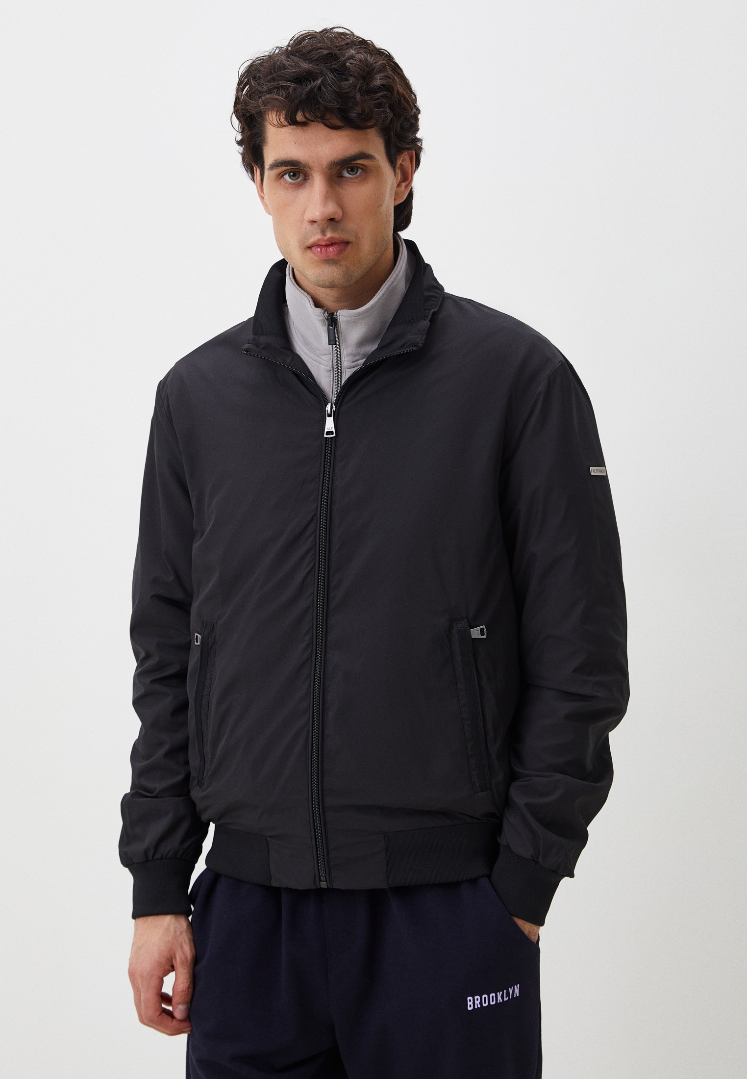 Ветровка Al Franco, цвет: черный, MP002XM00DSH — купить в интернет ...