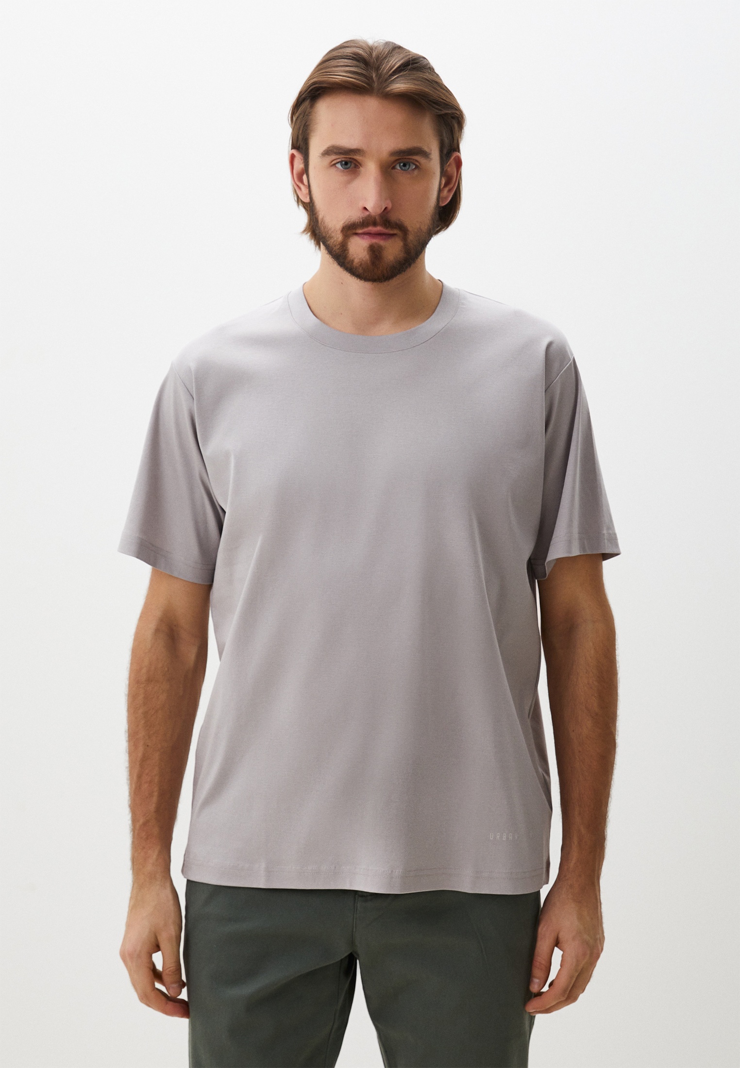 Футболка Urban Tiger Pima Cotton, цвет: серый, MP002XM00EQ9 — купить в ...