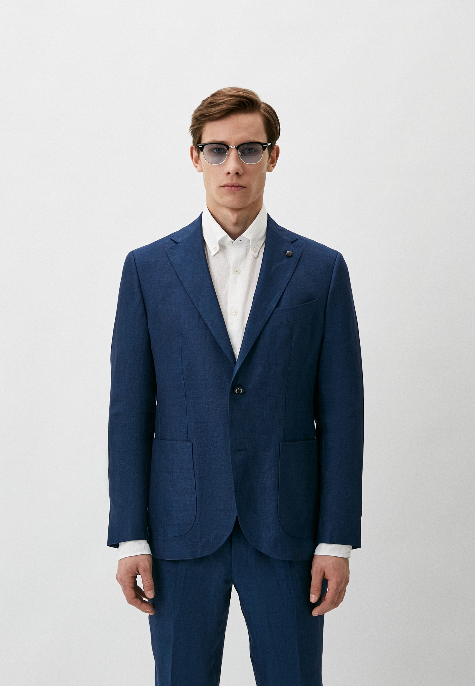 Пиджак Finisterre Slim fit , цвет: синий, MP002XM00FI9 — купить в ...