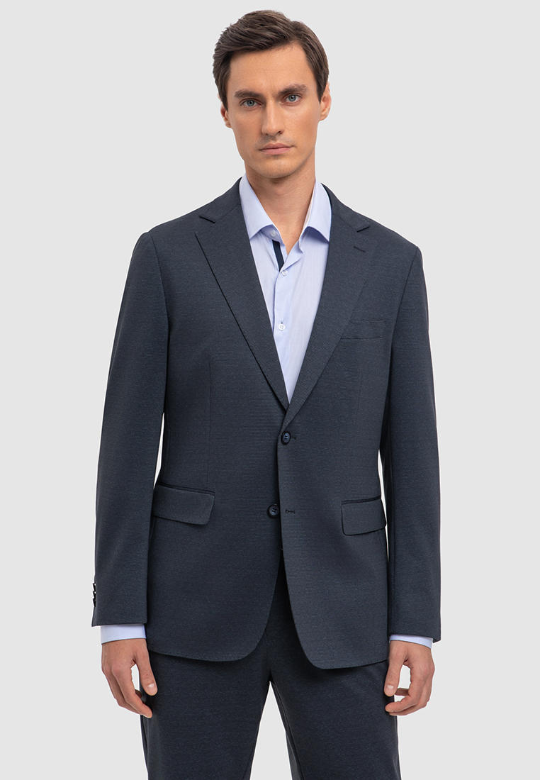 Пиджак Kanzler Slim fit Lamoda Online Exclusive , цвет: синий ...