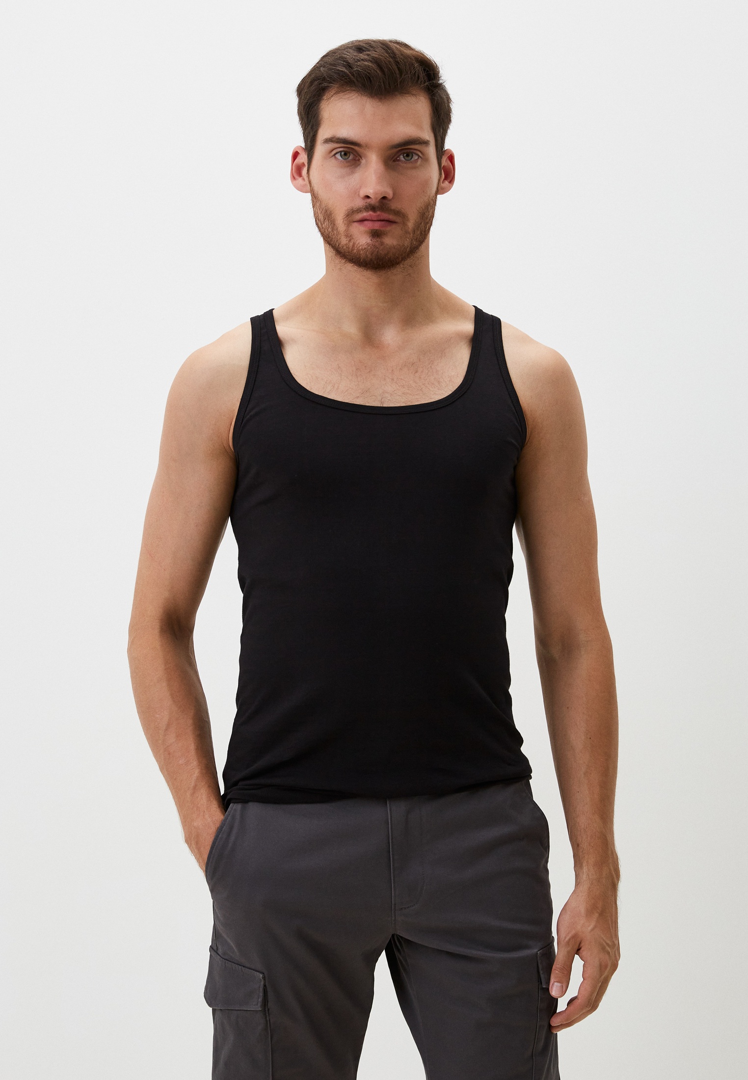 Майка Alex Yvn, цвет: черный, MP002XM00JVH — купить в интернет-магазине ...